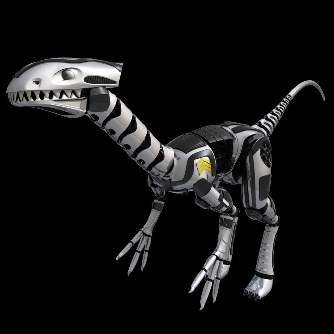 3d dinosaur robot