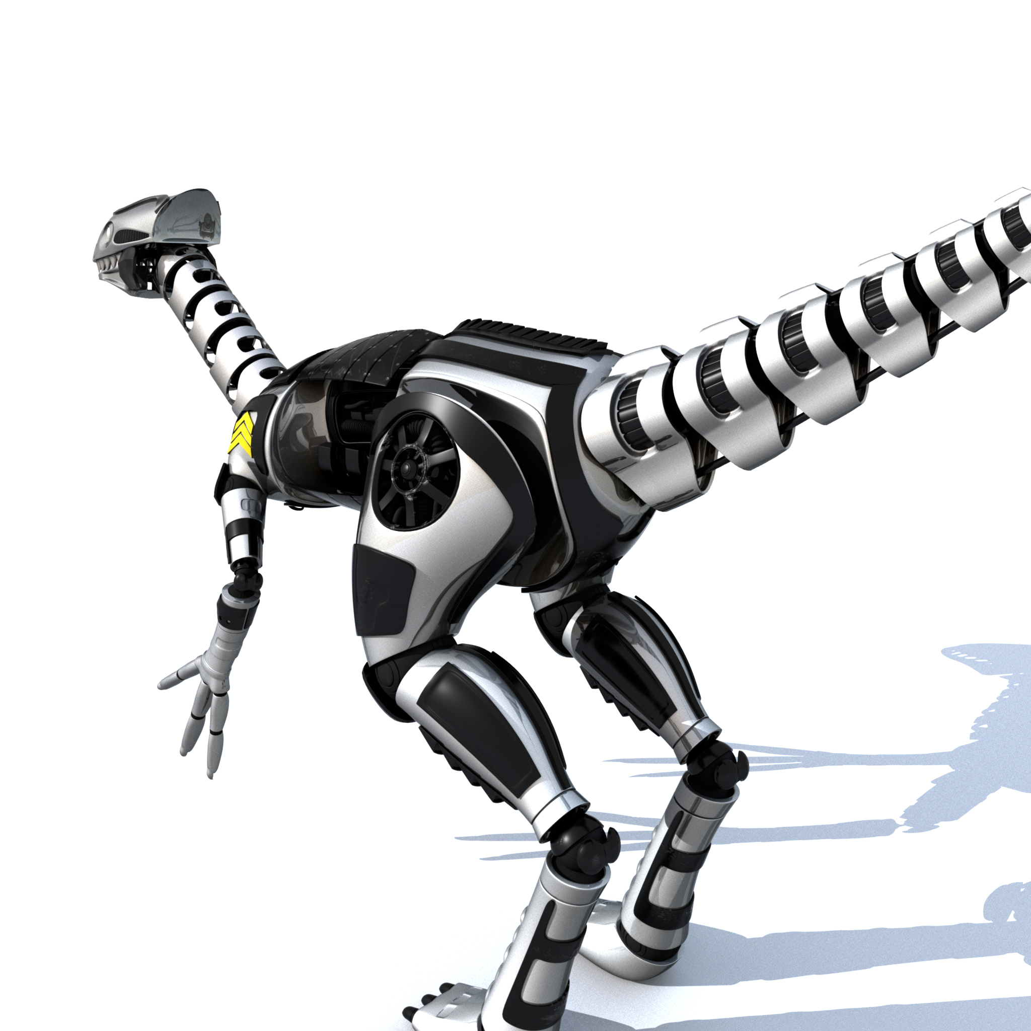 3d dinosaur robot