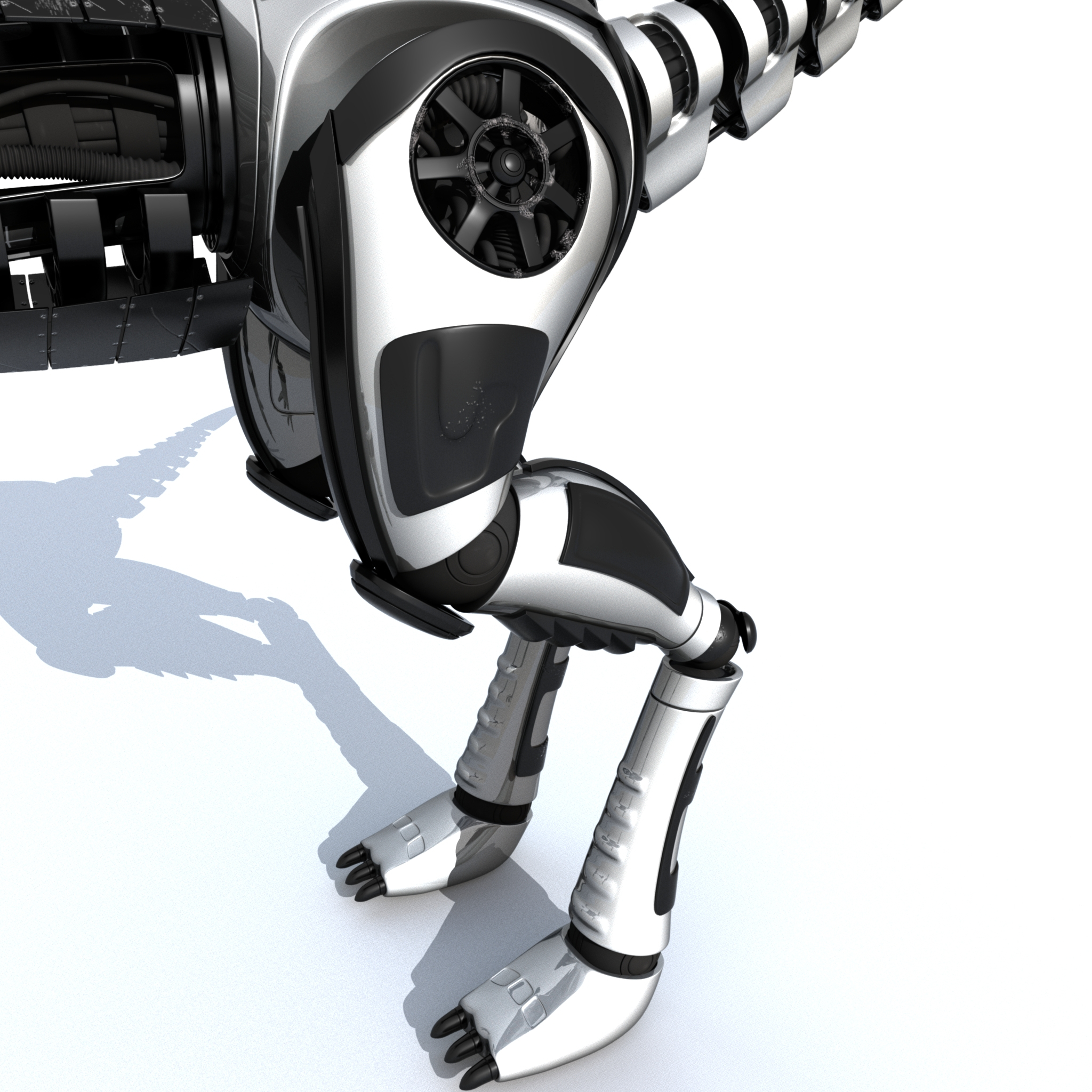 3d dinosaur robot