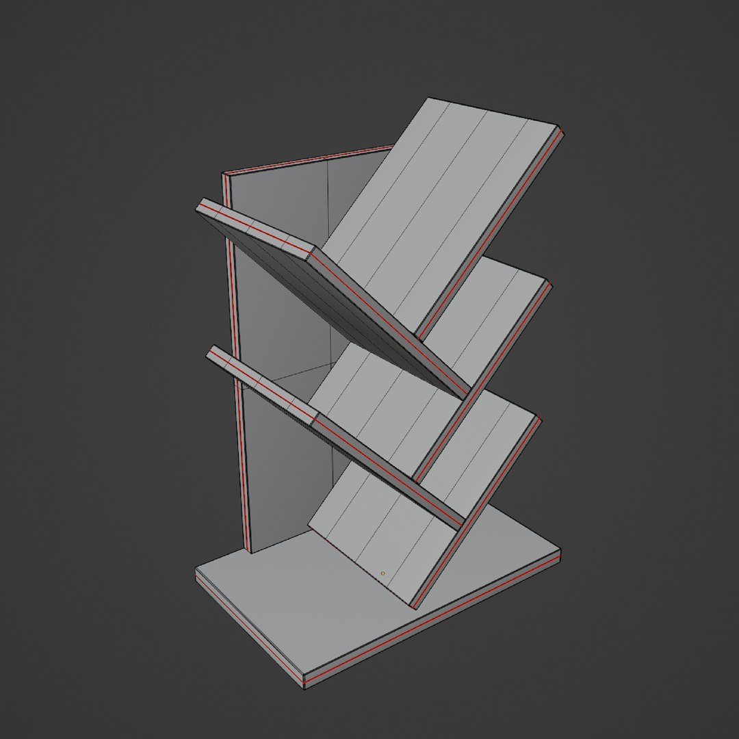 Tier Tree Small Bookshelf 3D Model - TurboSquid 2355035