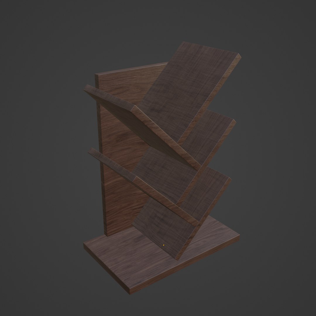 Tier Tree Small Bookshelf 3D Model - TurboSquid 2355035