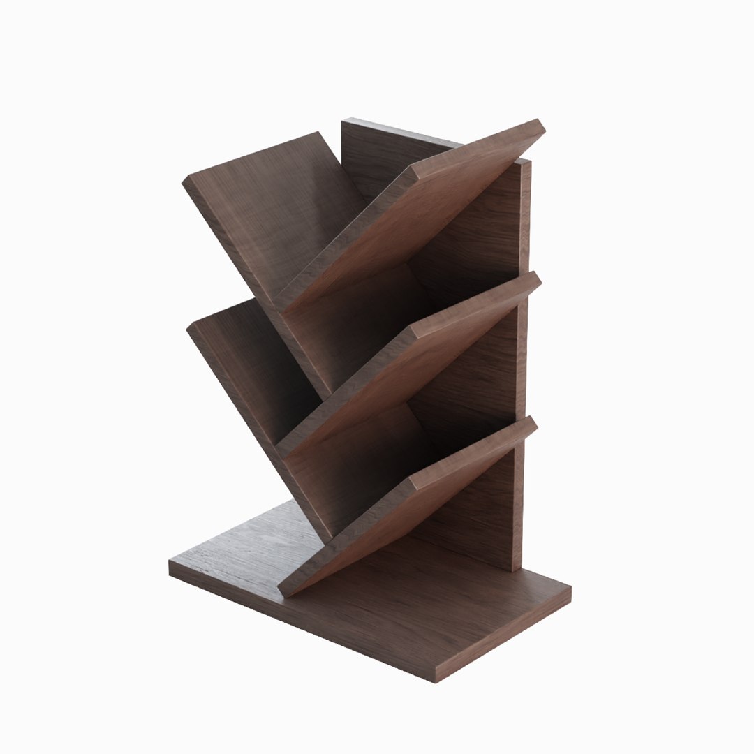Tier Tree Small Bookshelf 3D Model - TurboSquid 2355035