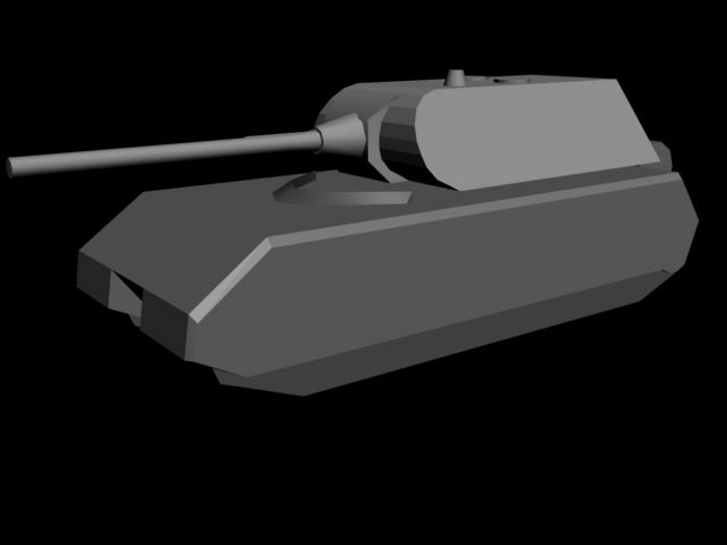 3d German Maus Model