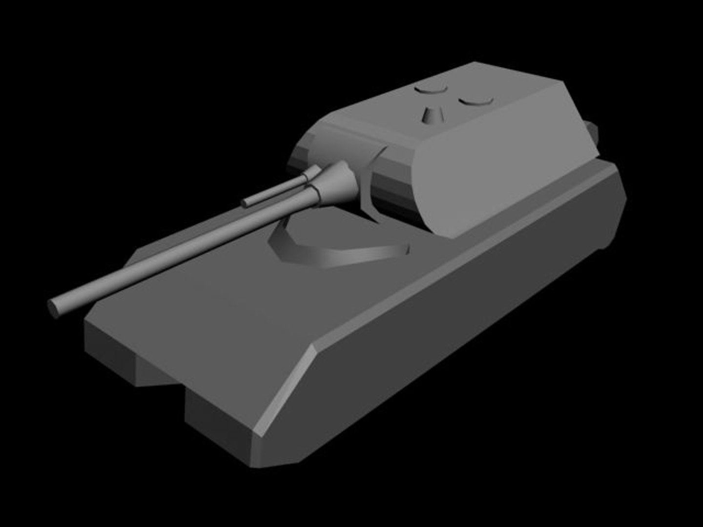 3d German Maus Model