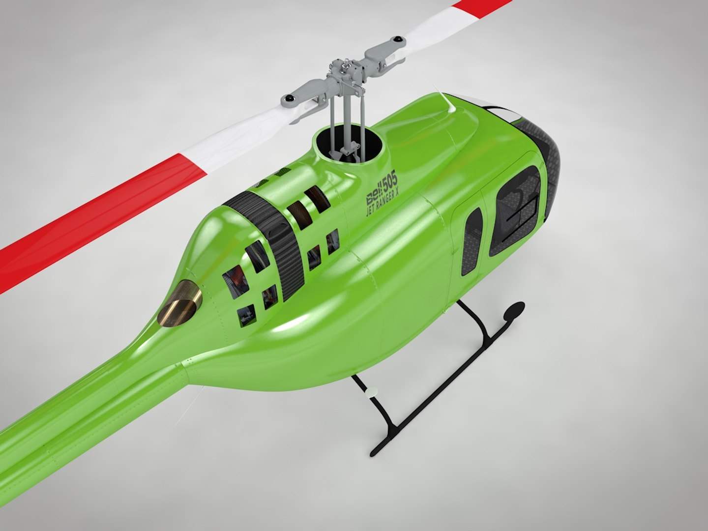 Bell 505 3D - TurboSquid 1223809