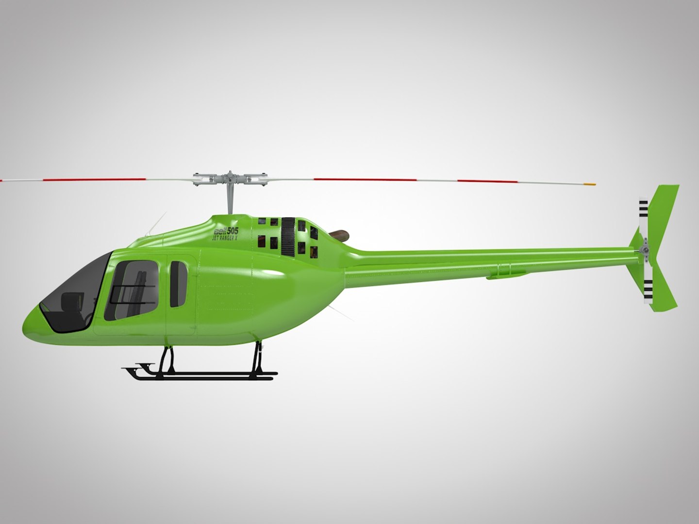 Bell 505 3D - TurboSquid 1223809