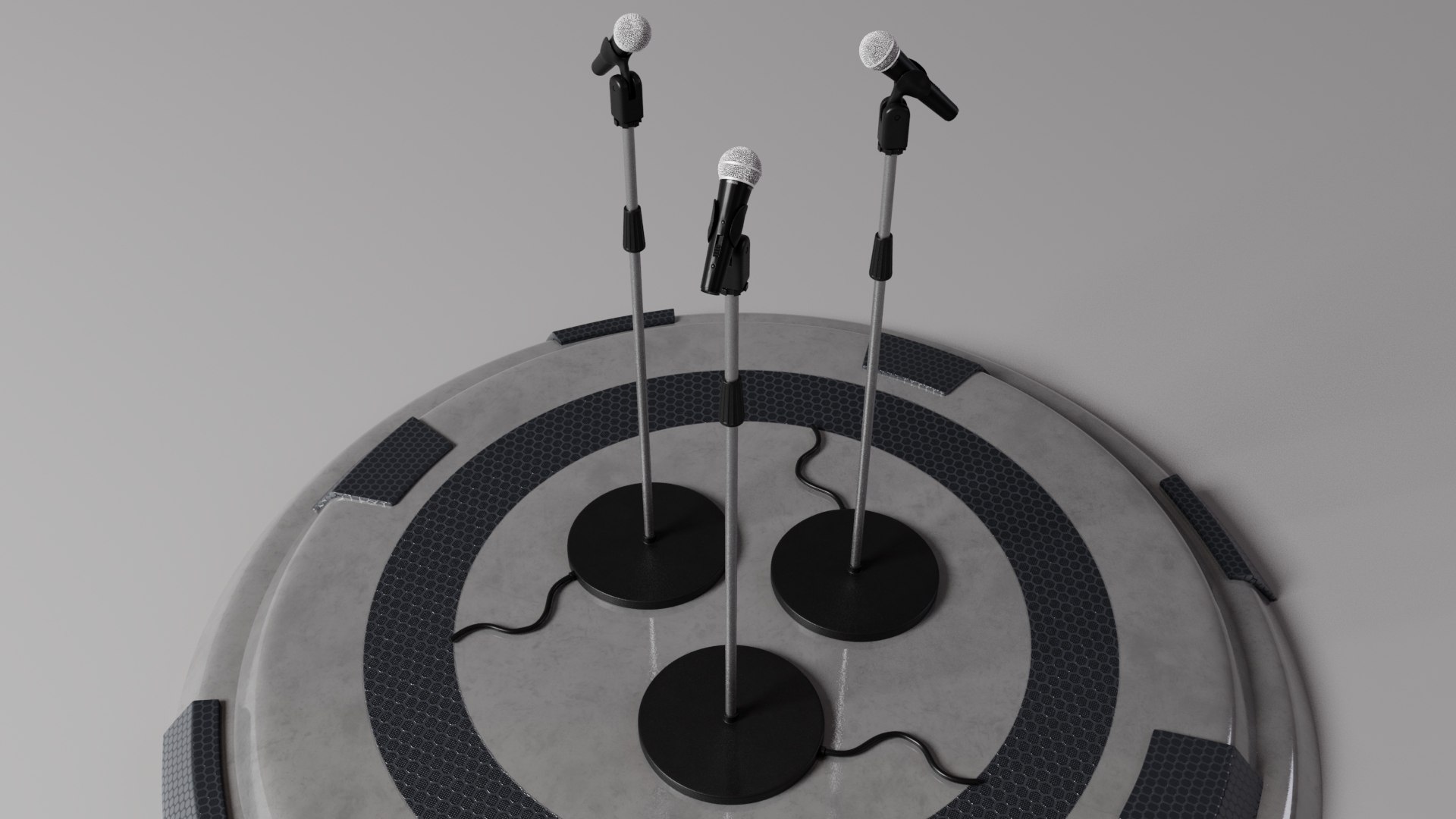 3D MICROPHONE BUNDLE Model - TurboSquid 2278771