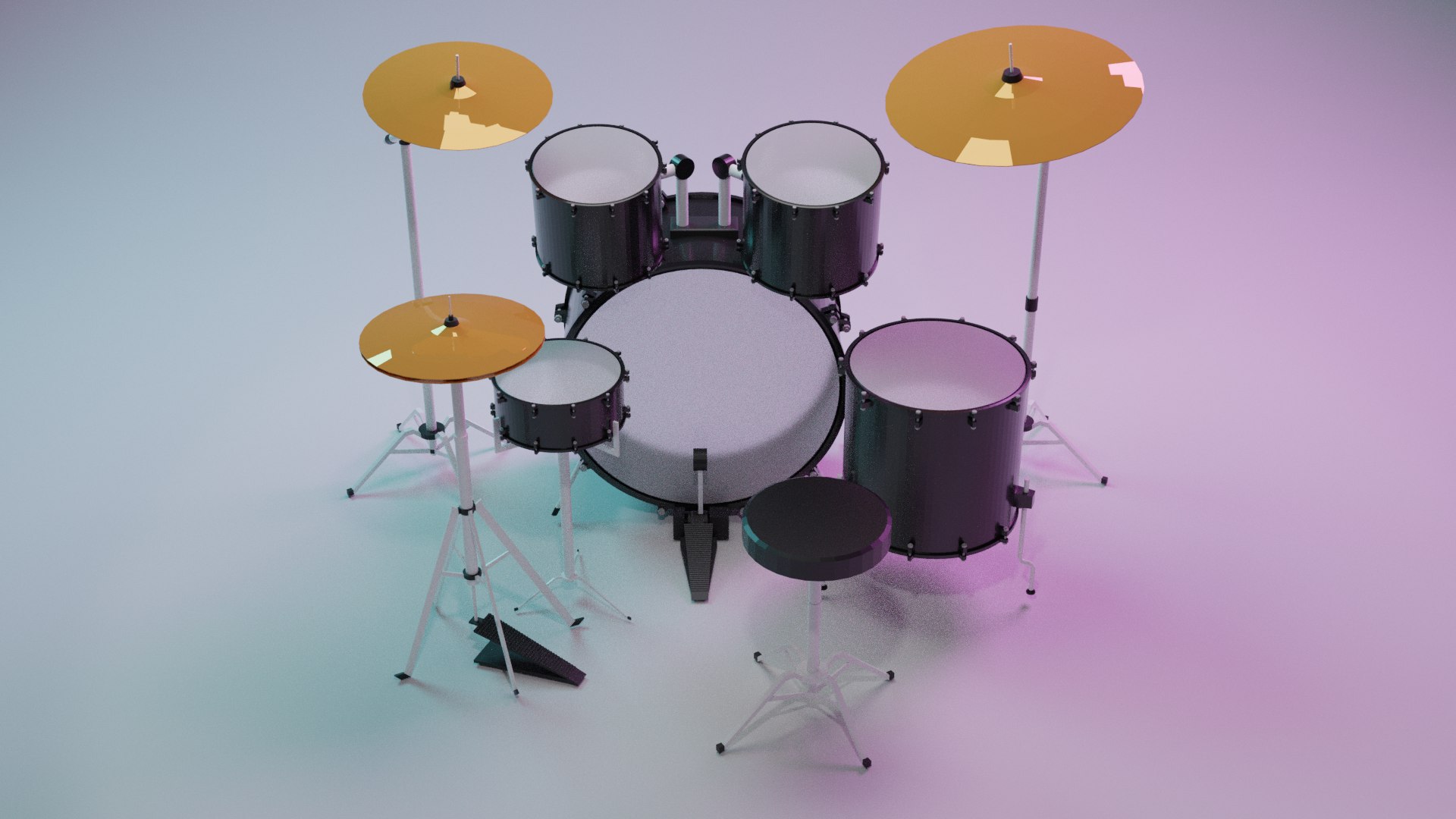 DRUM 3D - TurboSquid 1910657