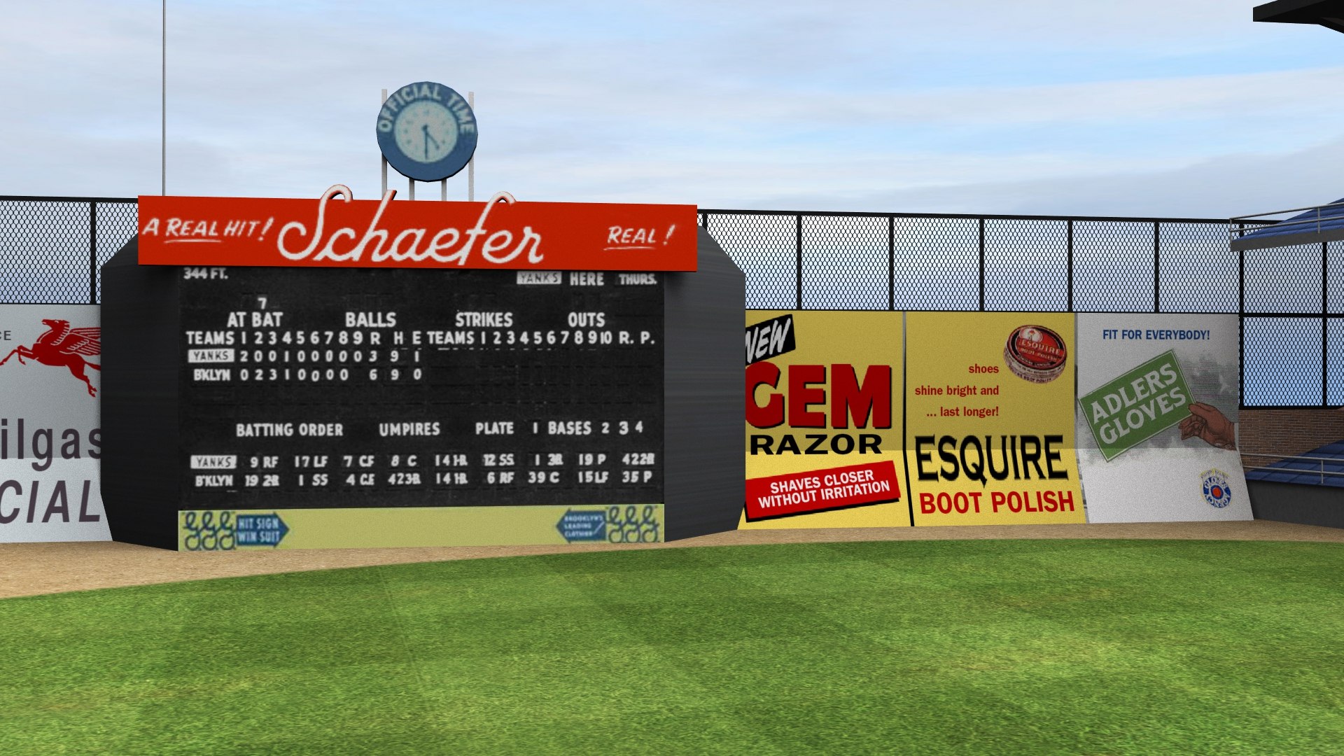 Ebbets Field Baseball Stadium 3D Model - TurboSquid 2062746