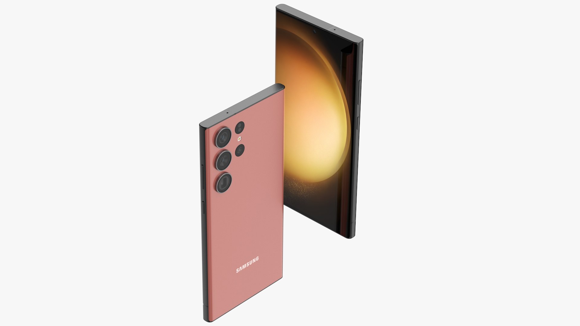 Samsung Galaxy S23 Ultra Red Model - TurboSquid 2025017