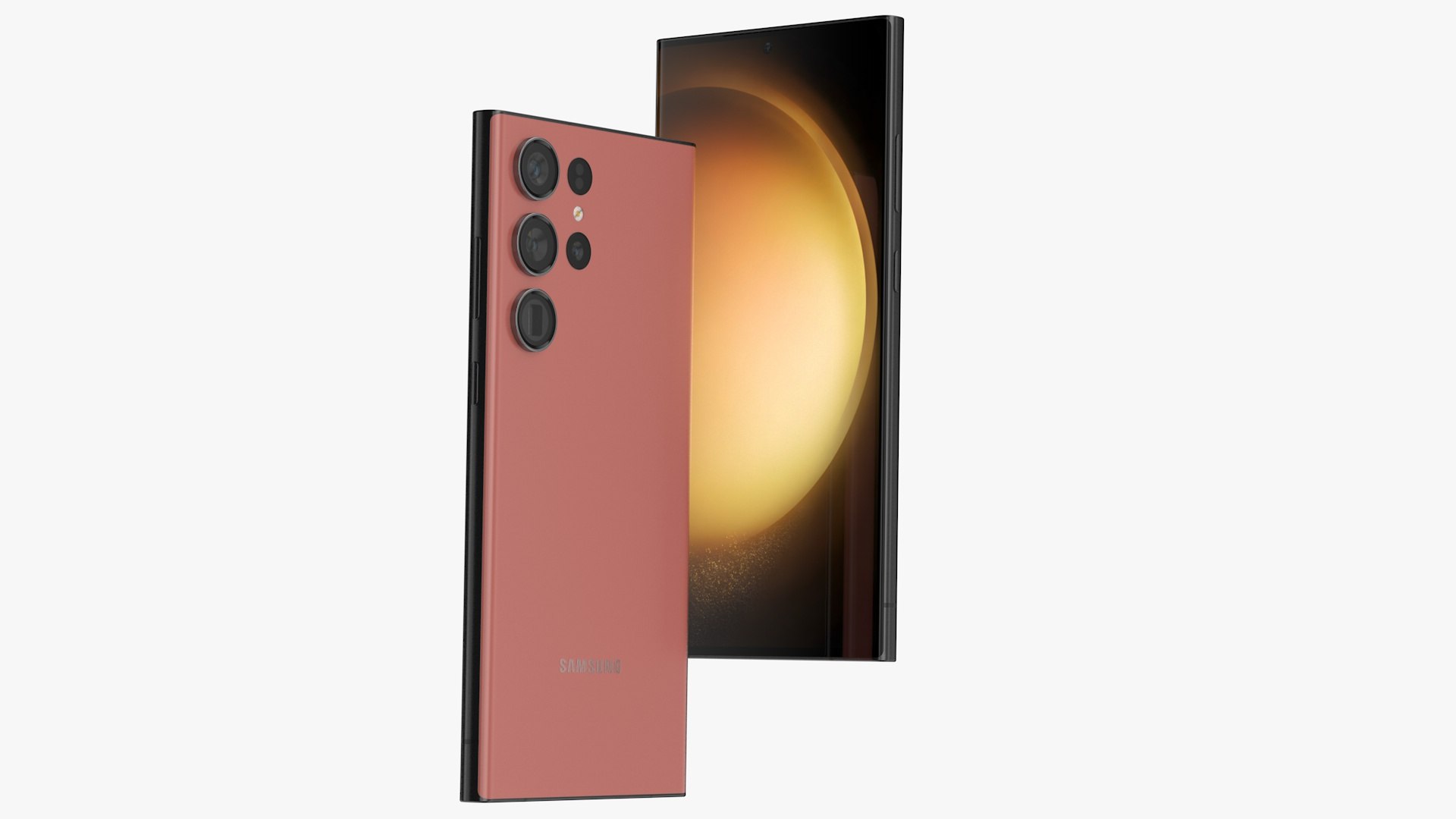 Samsung Galaxy S23 Ultra Red Model - TurboSquid 2025017