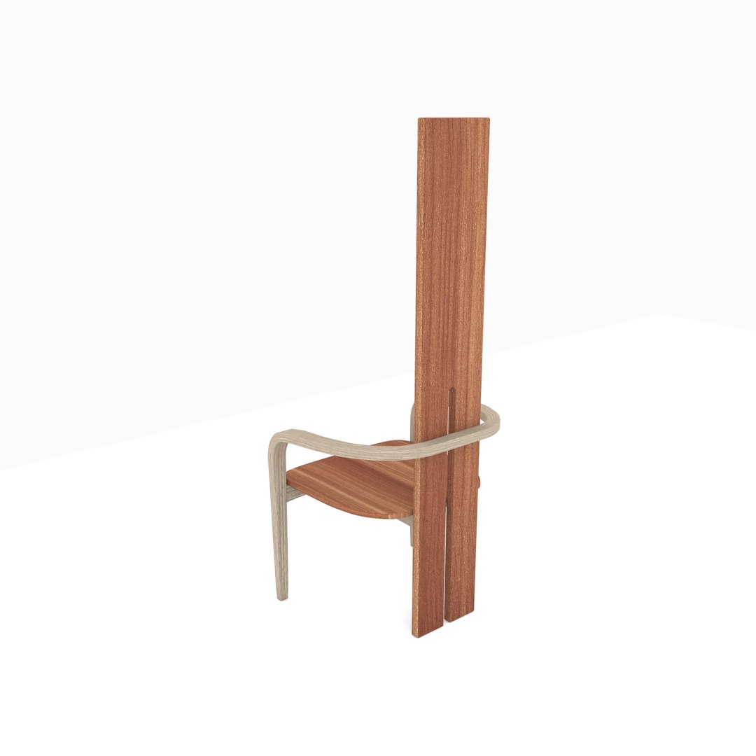 3D Japanese Armchair - Koi Chair - TurboSquid 1999490