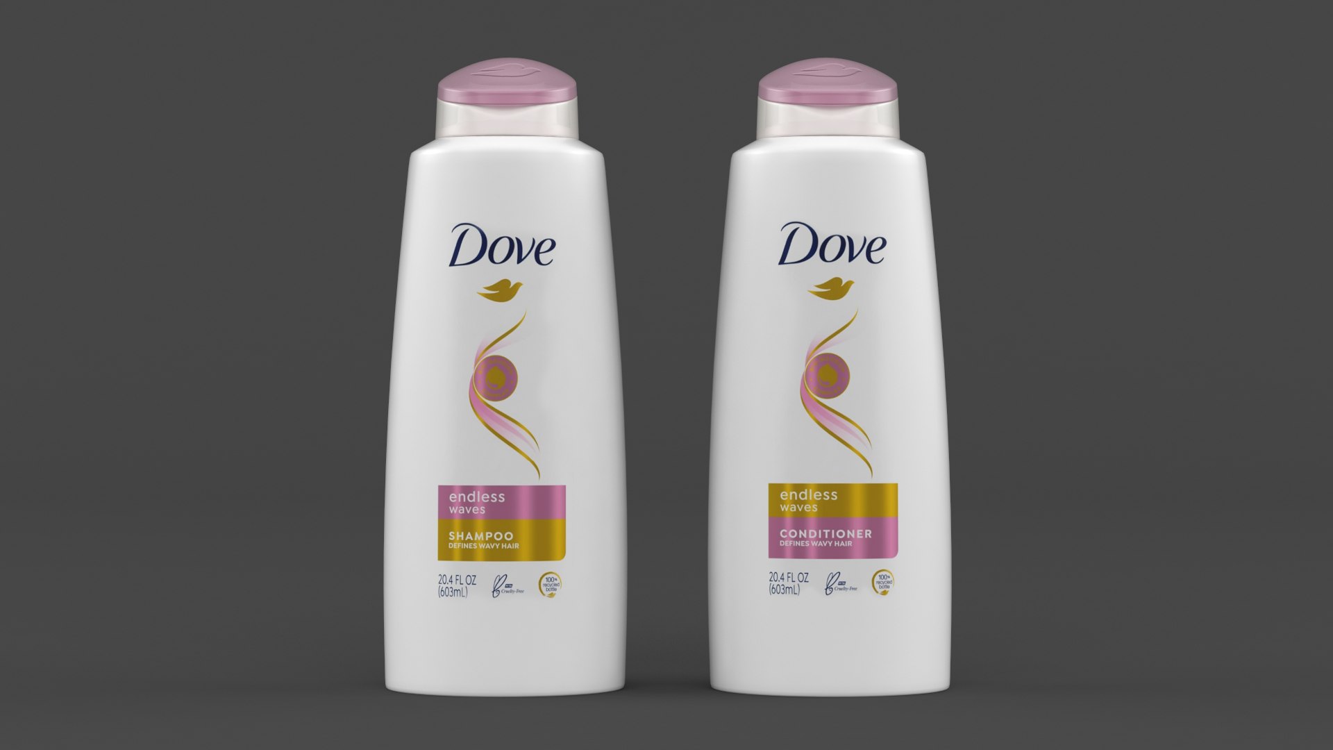 Dove Shampoo And Conditioner 3D Model - TurboSquid 2177083