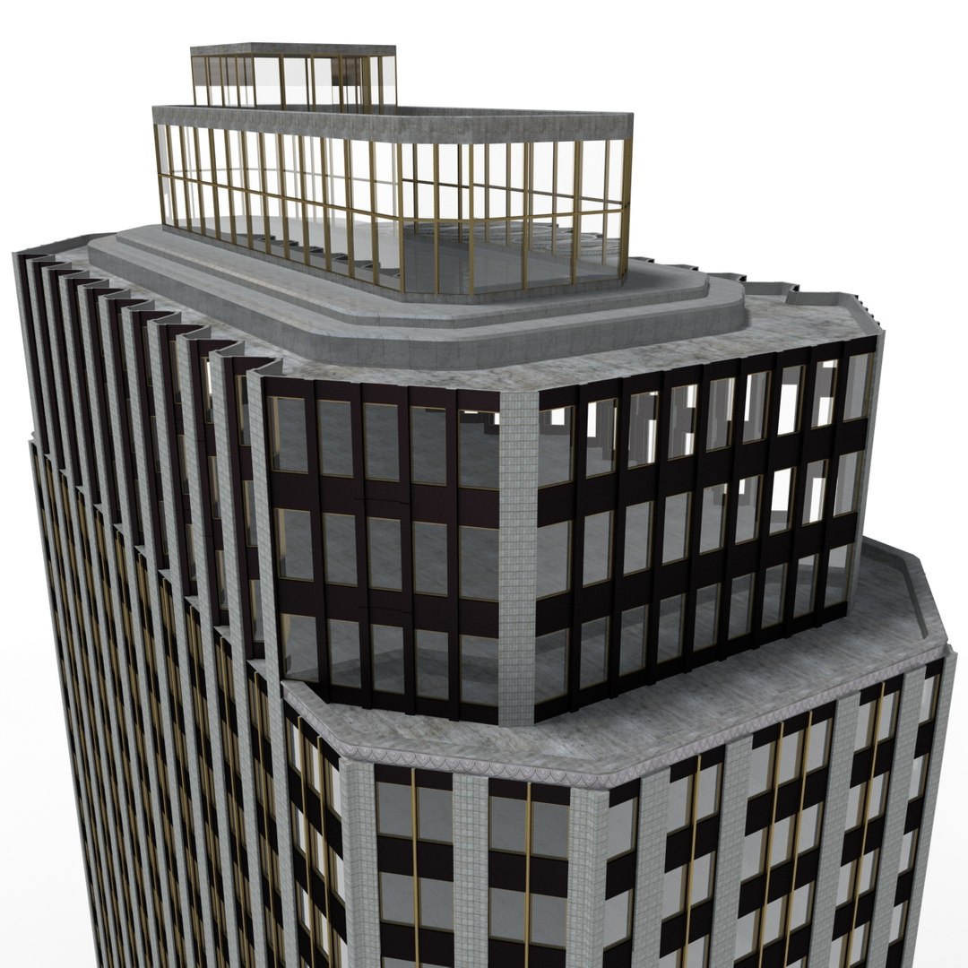 ny pearl street building 3d model