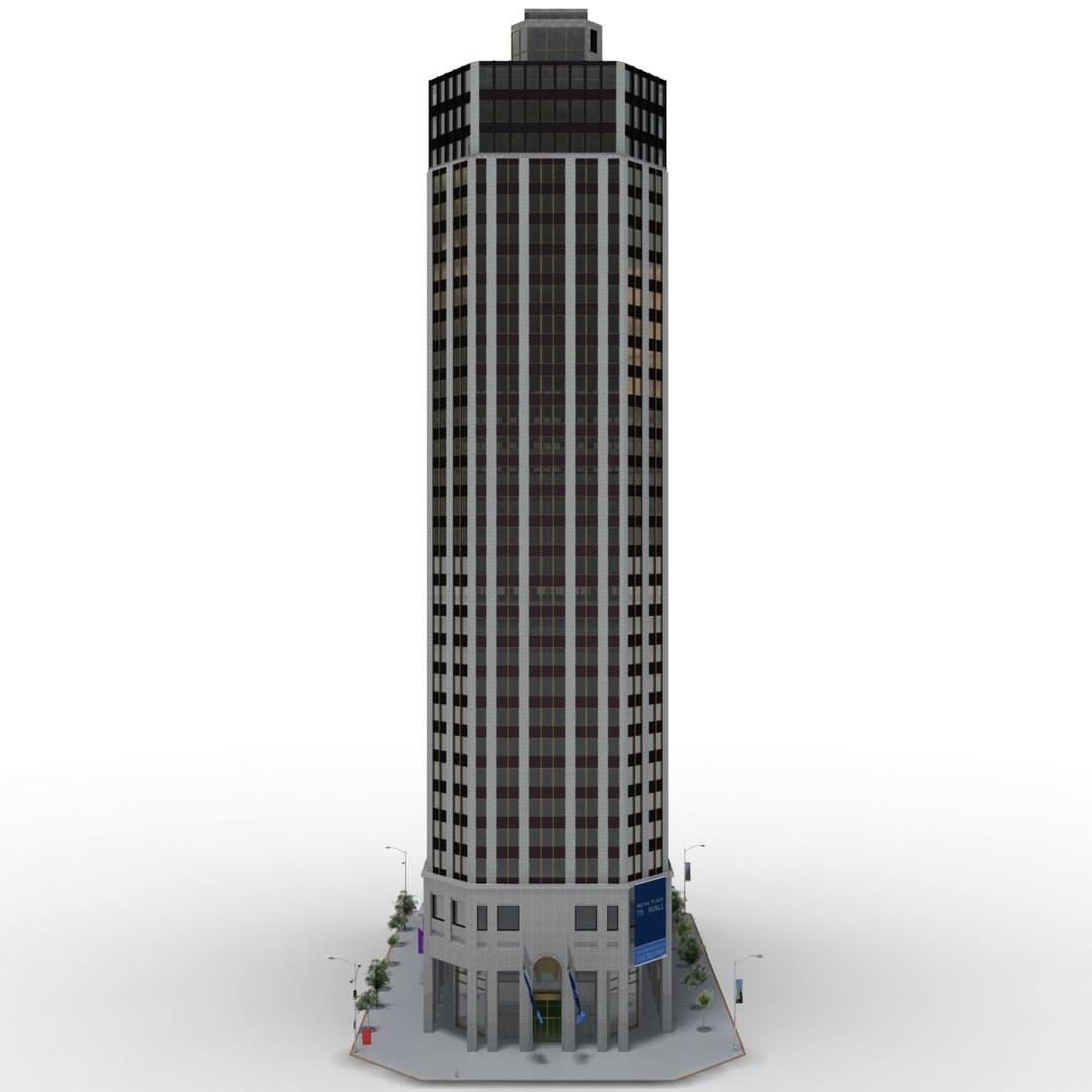 ny pearl street building 3d model