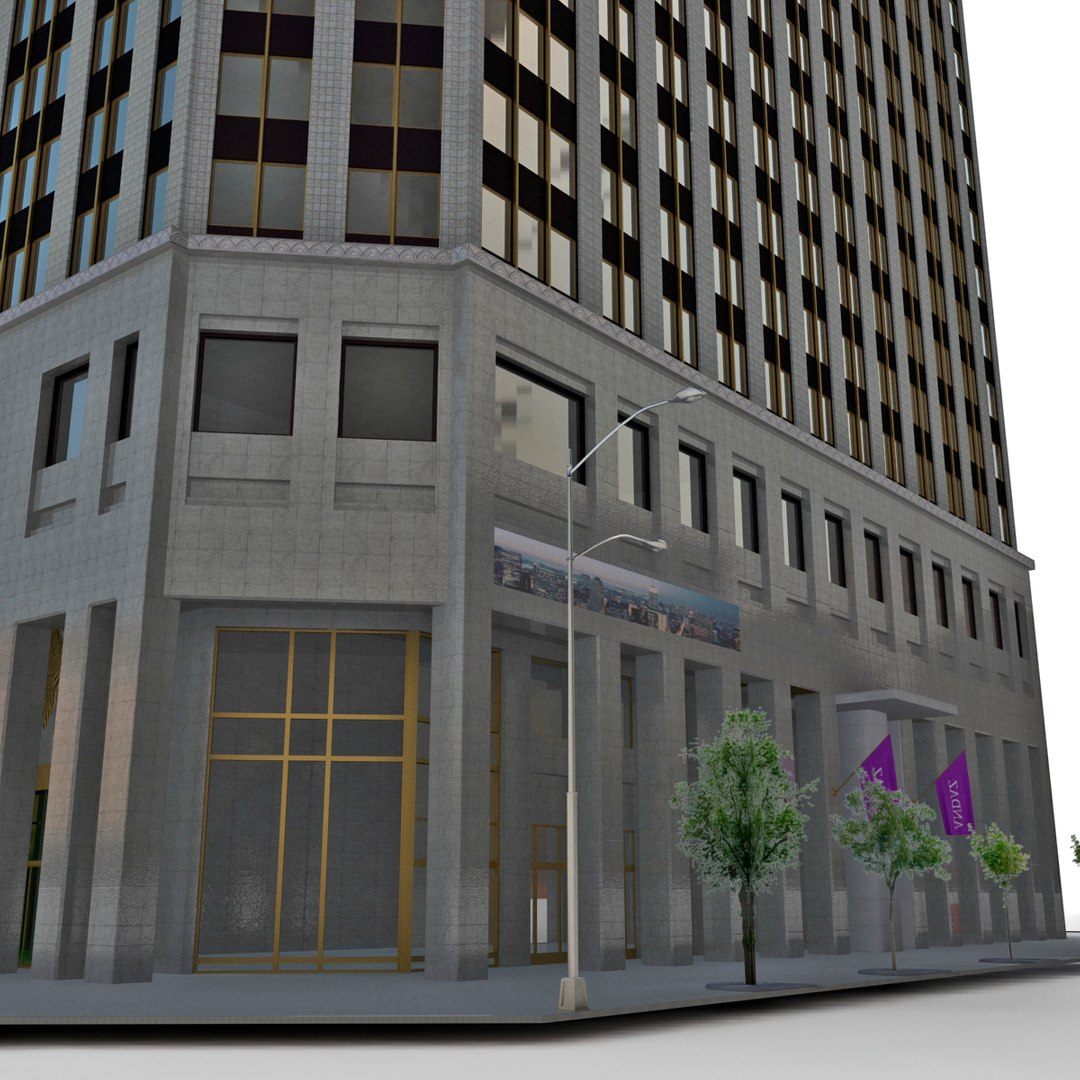 ny pearl street building 3d model