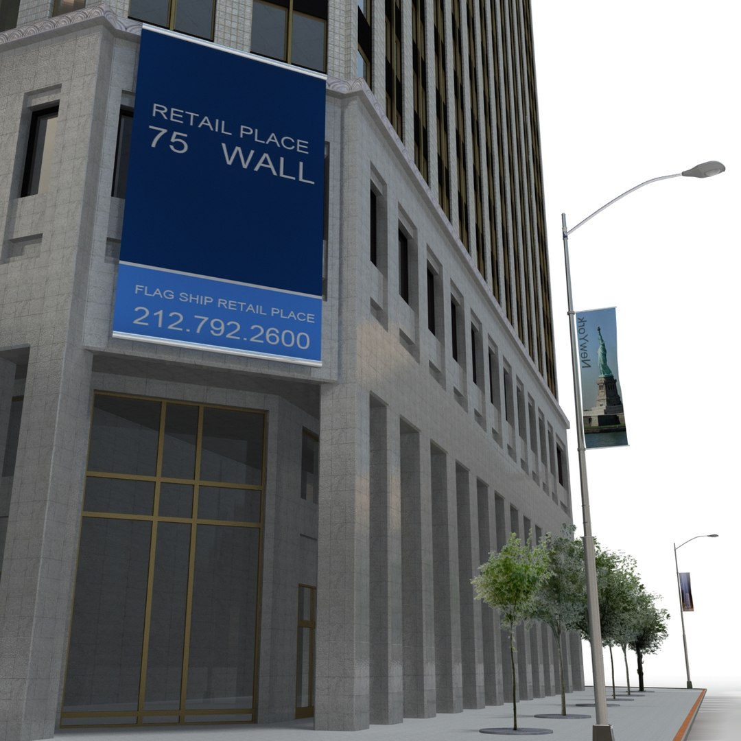 ny pearl street building 3d model