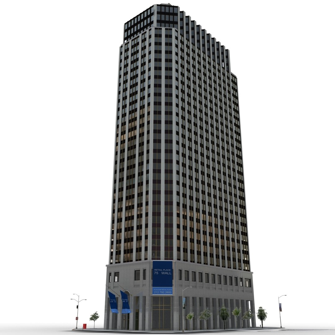 ny pearl street building 3d model