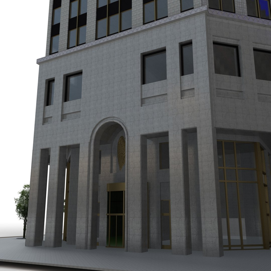 ny pearl street building 3d model