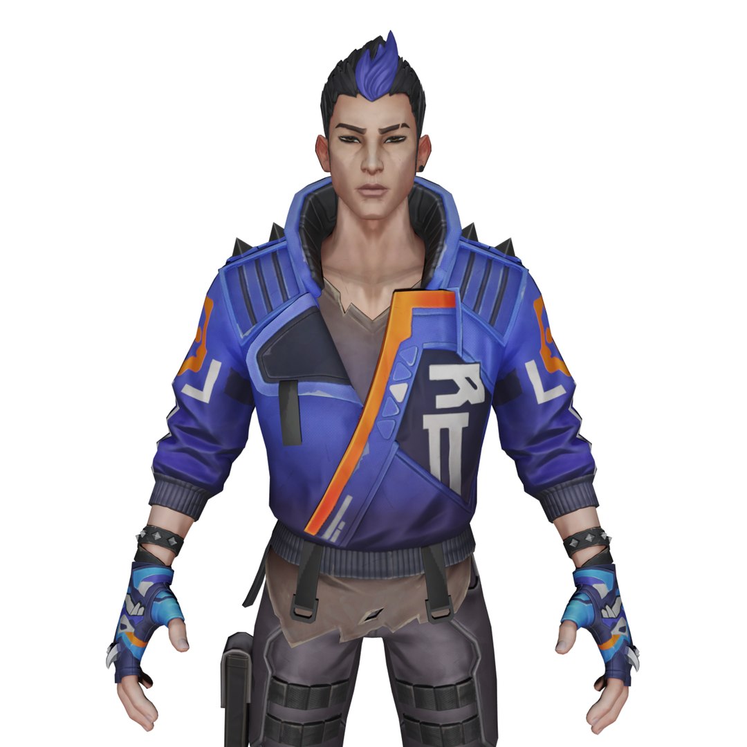 modelo 3d Yoru - Rigged - Valorant - TurboSquid 1973483