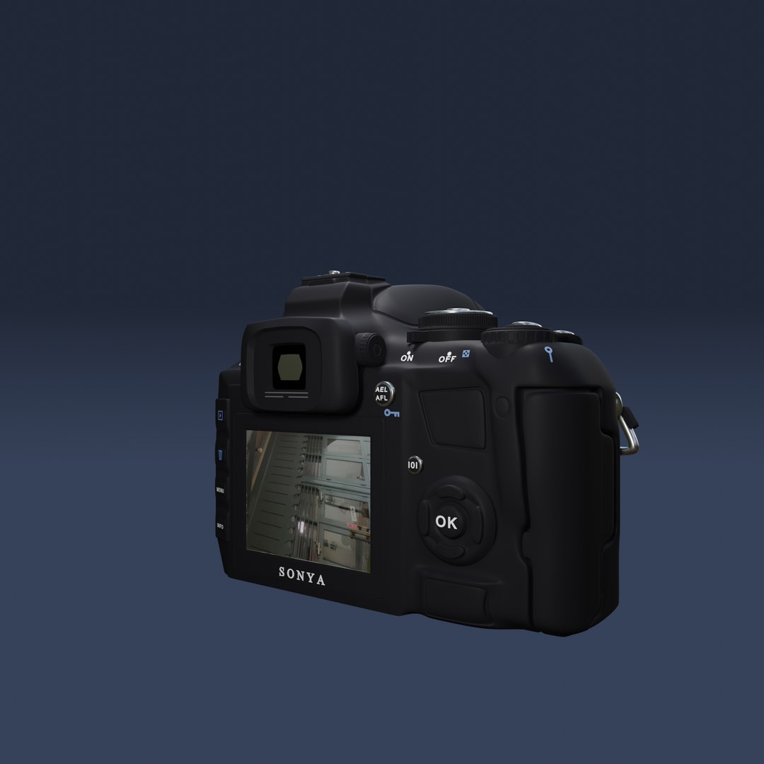 3D DSLR Camera 3D Model Model - TurboSquid 2255513