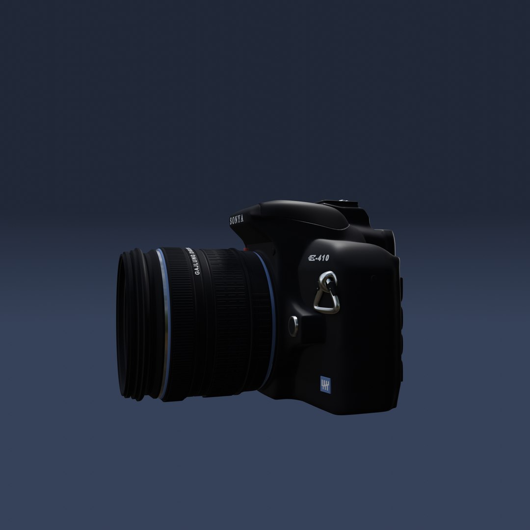 3D DSLR Camera 3D Model Model - TurboSquid 2255513