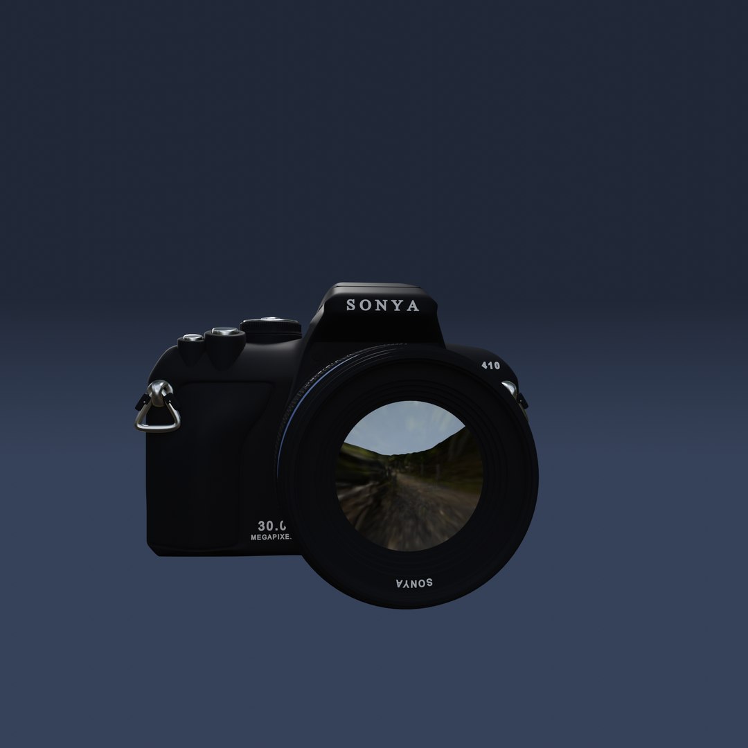 3D DSLR Camera 3D Model Model - TurboSquid 2255513