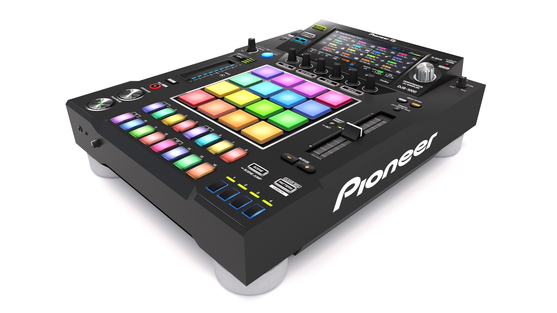 Pioneer Djs-1000 DJ Sampler 3D Model - TurboSquid 2034532