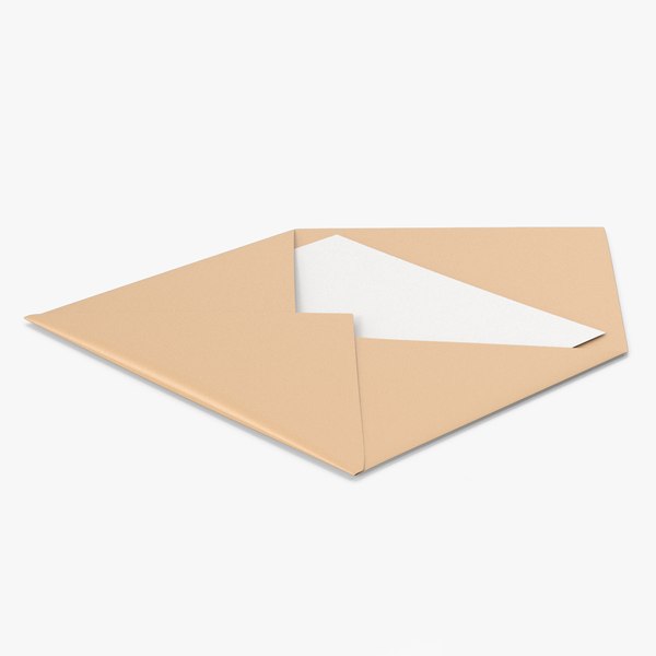 modelo 3d Paper Envelope - TurboSquid 2081503