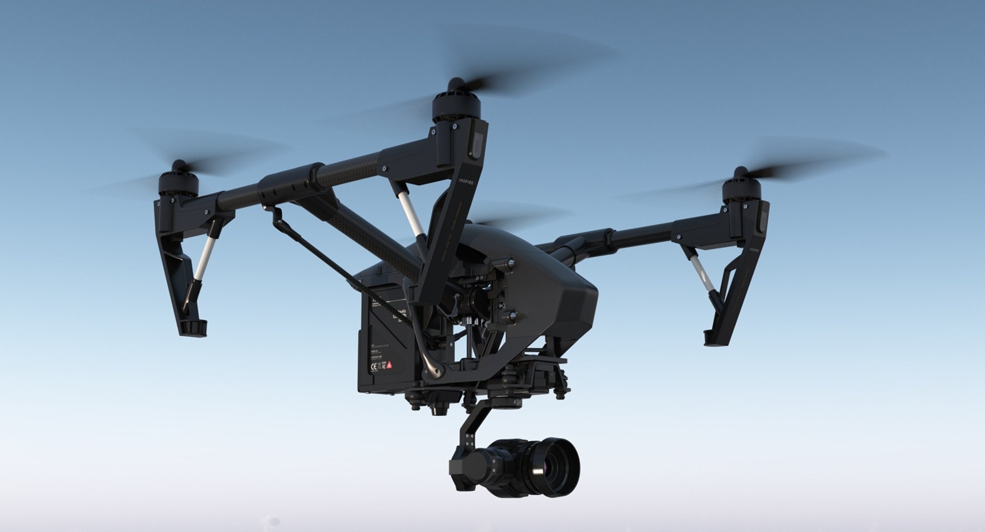 3D dji inspire 1 quadcopter model - TurboSquid 1179660