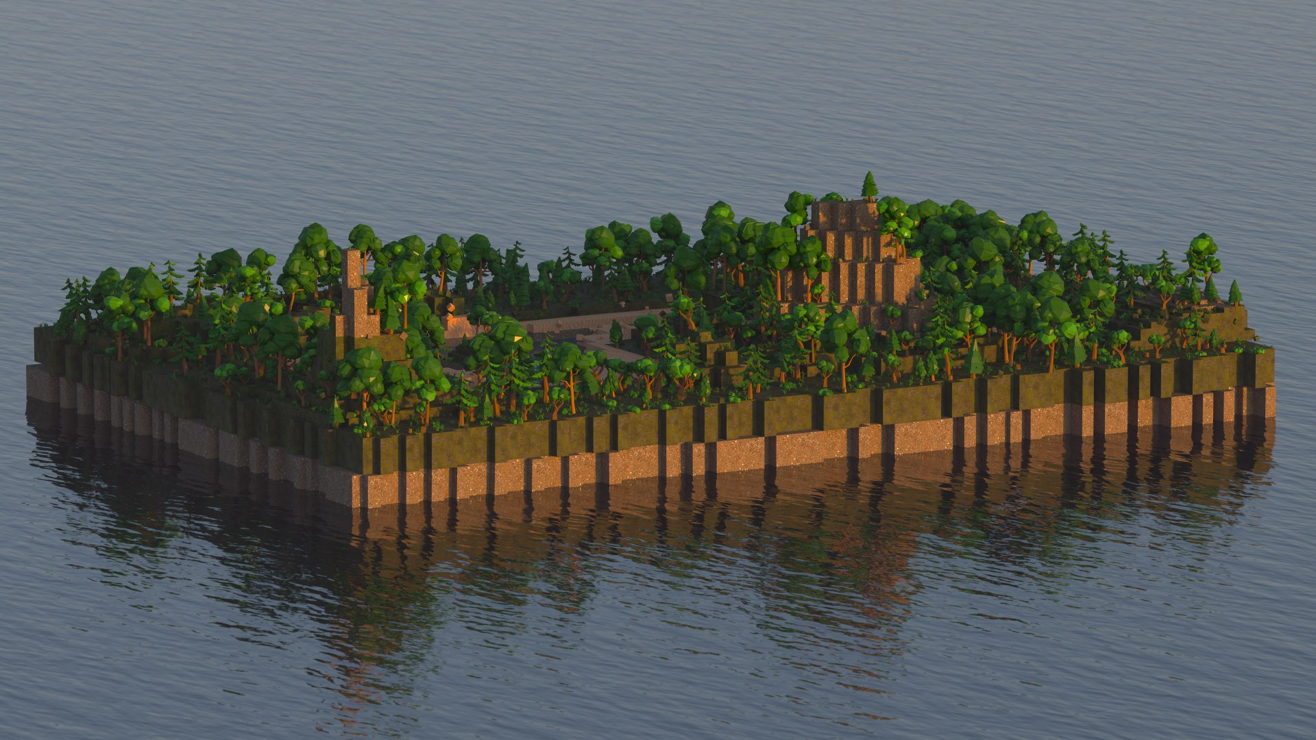 3D Low-poly Island 3D Model Model - TurboSquid 1969402