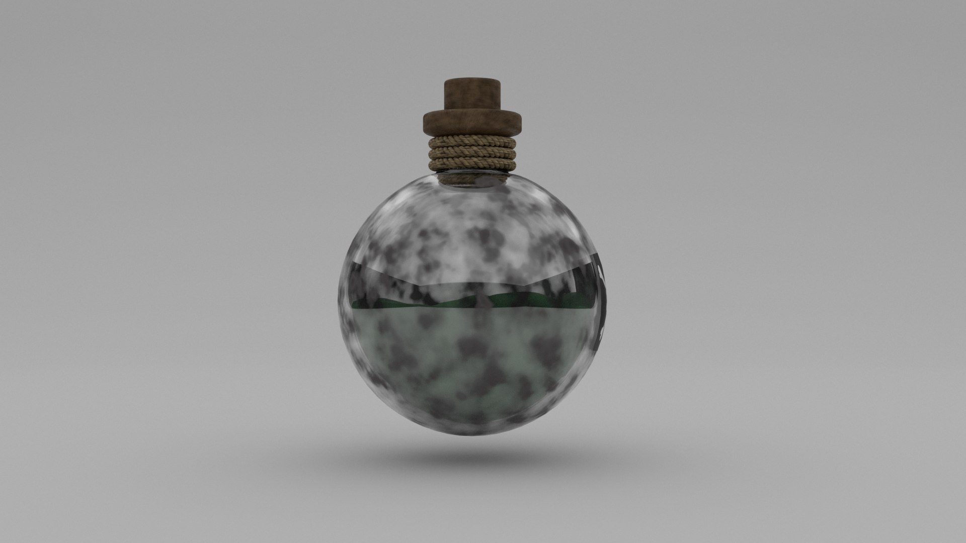 Poison bottle 3D model - TurboSquid 2160981