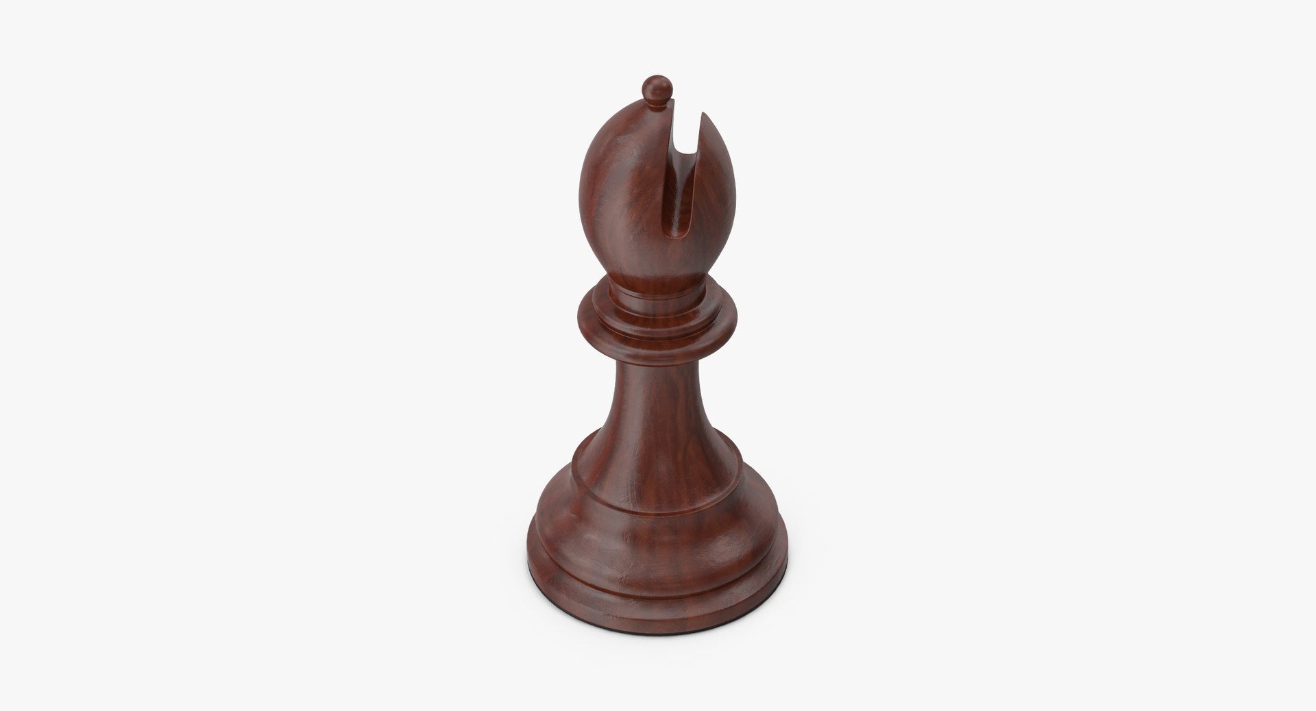 3d Bishop Chess Piece Model