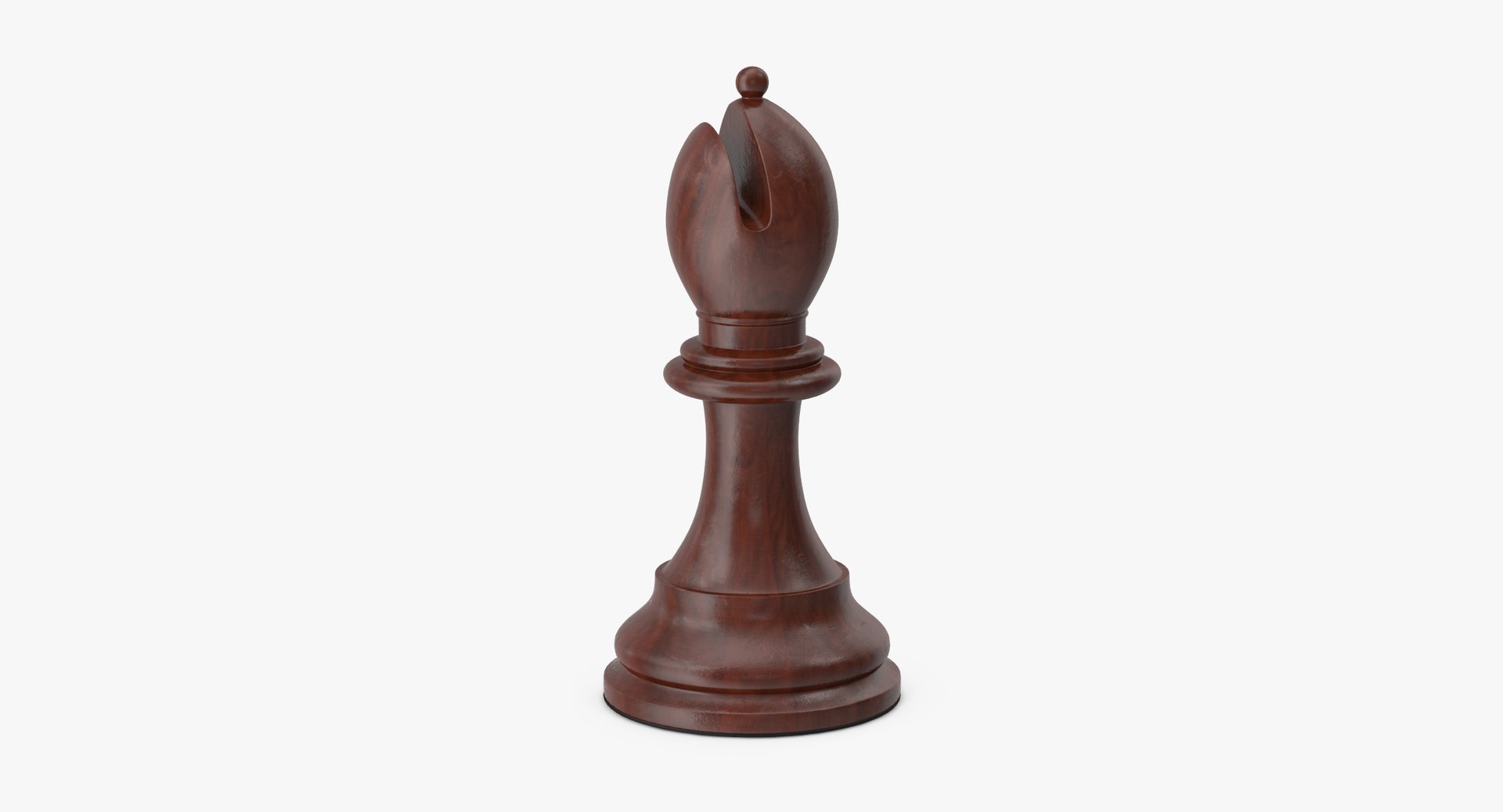 3d Bishop Chess Piece Model