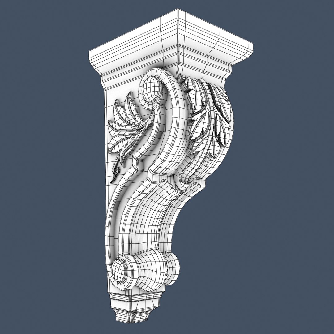 3d Corbel Decorative