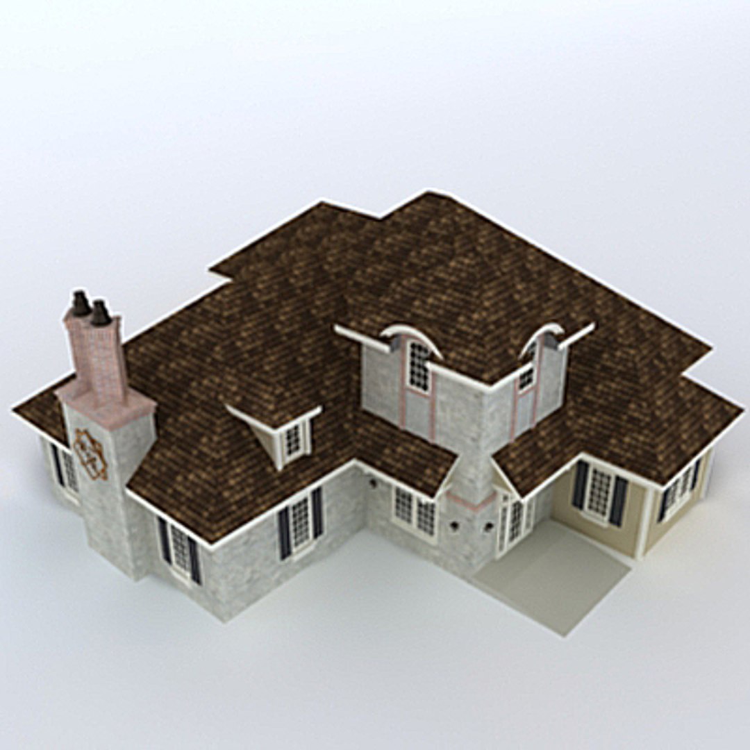 Community Center Luxury 3d Model