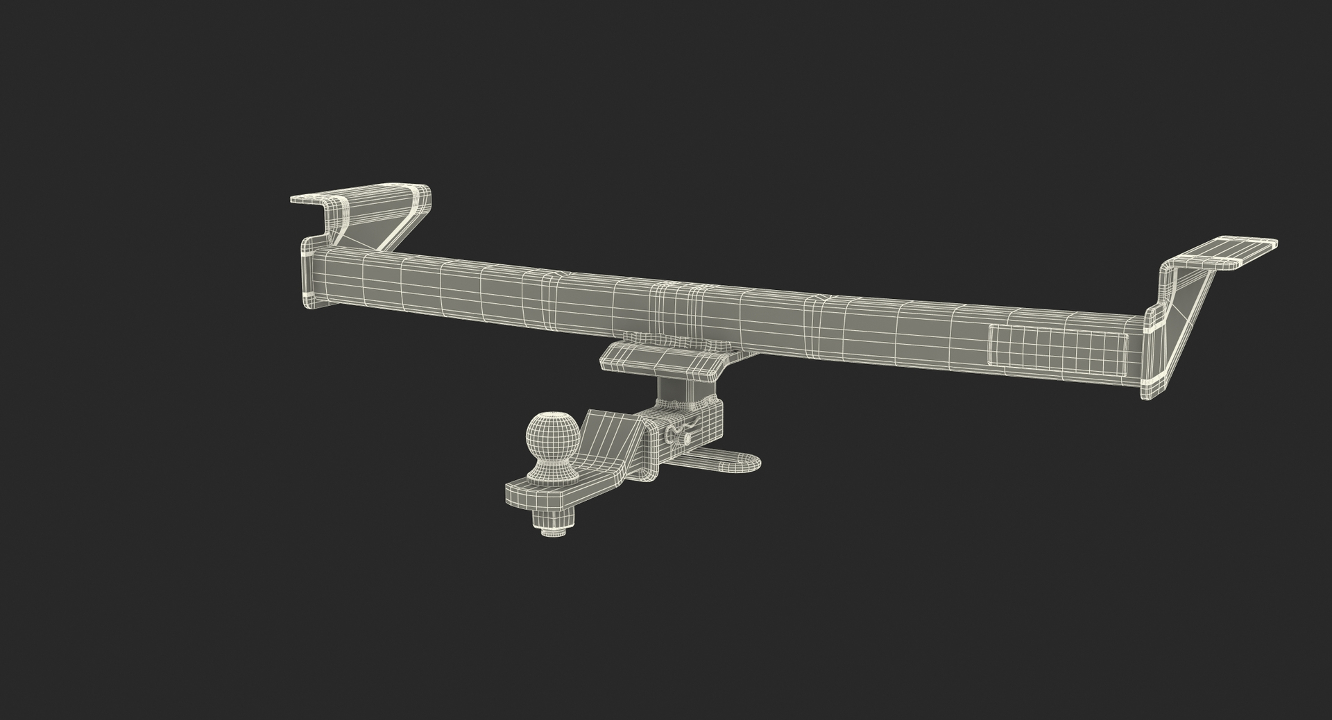 3D Model Trailer Hitch Receiver - TurboSquid 1330134