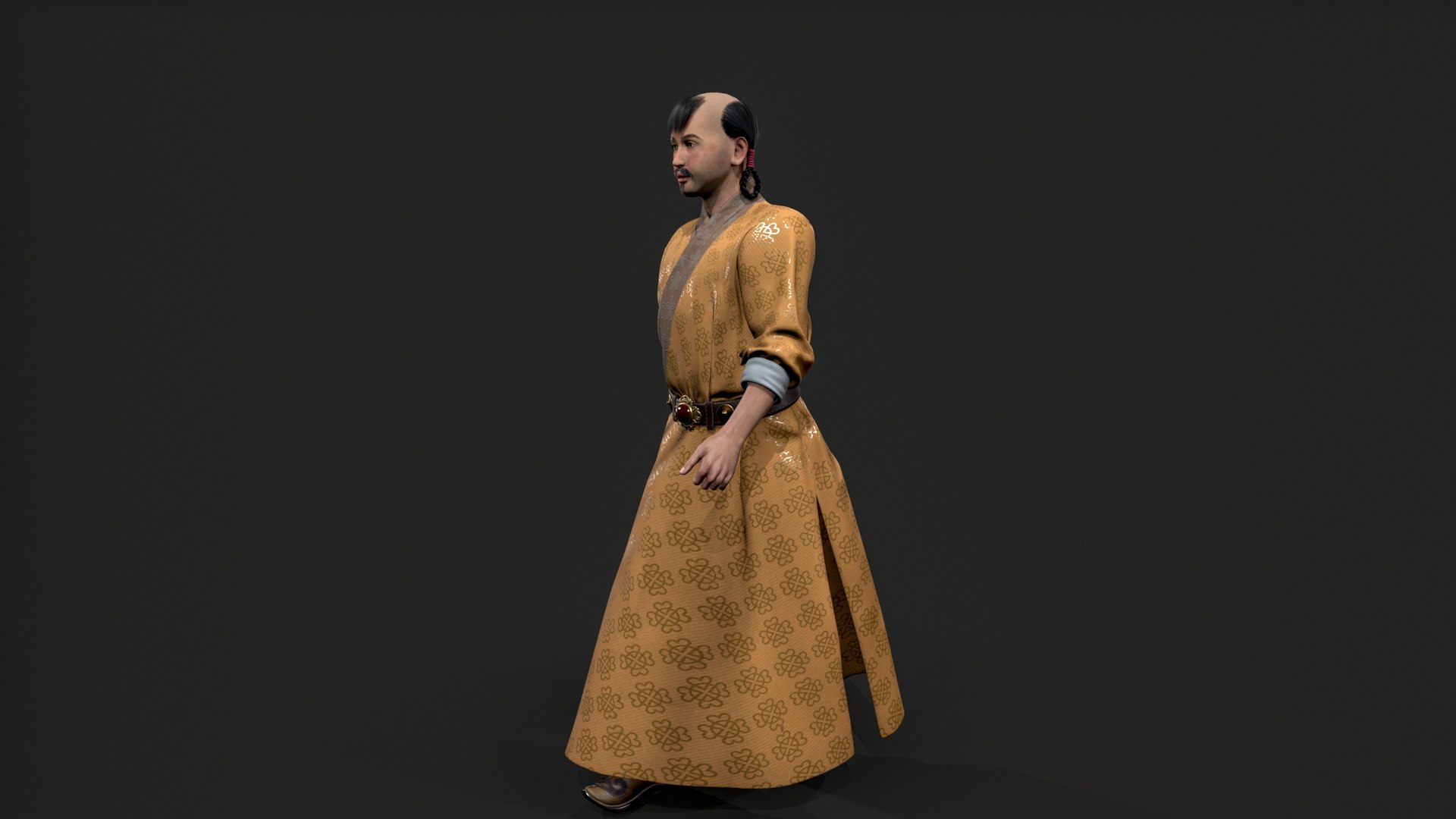 3D Mongol People - TurboSquid 2316361