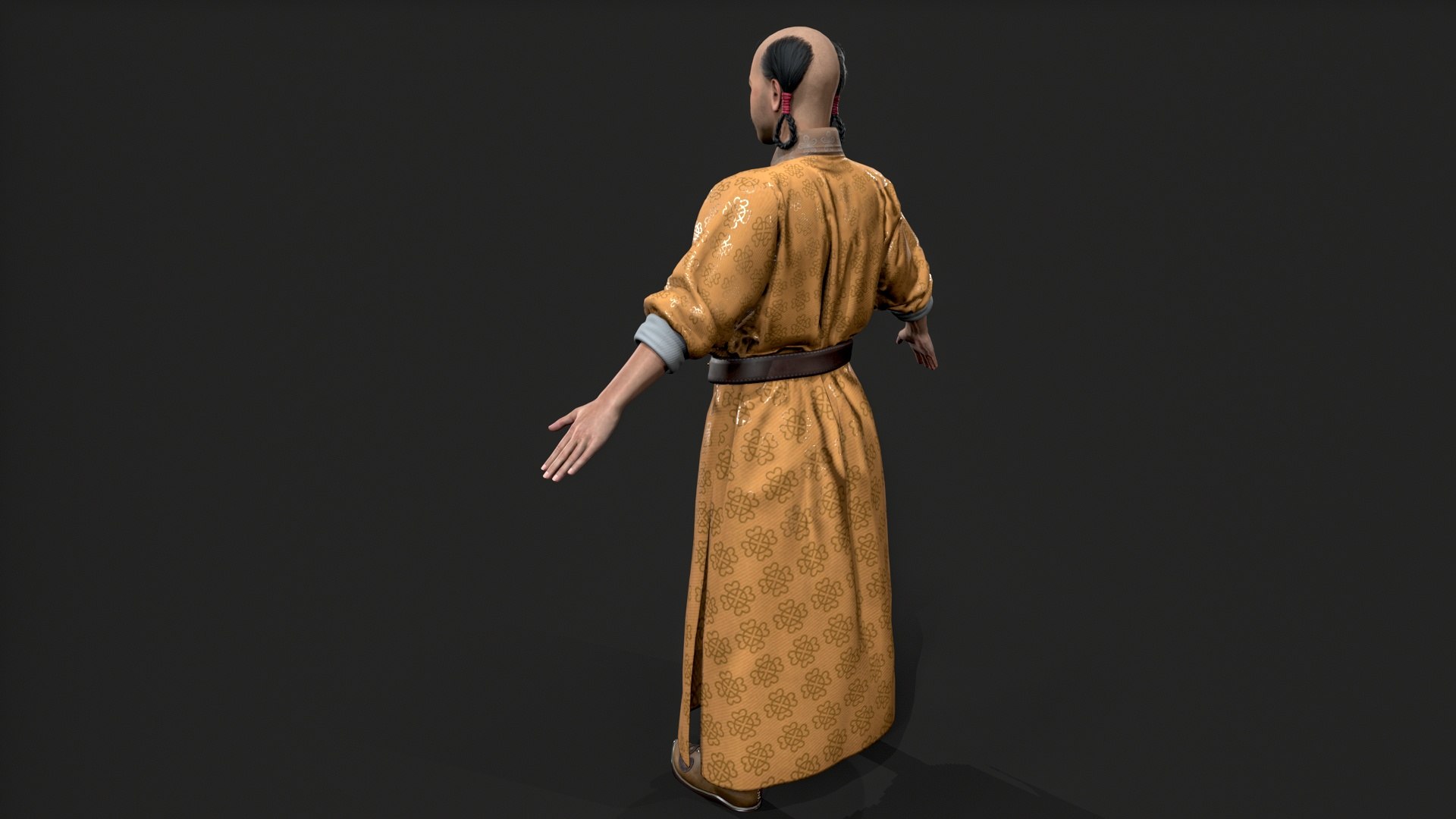 3D Mongol People - TurboSquid 2316361