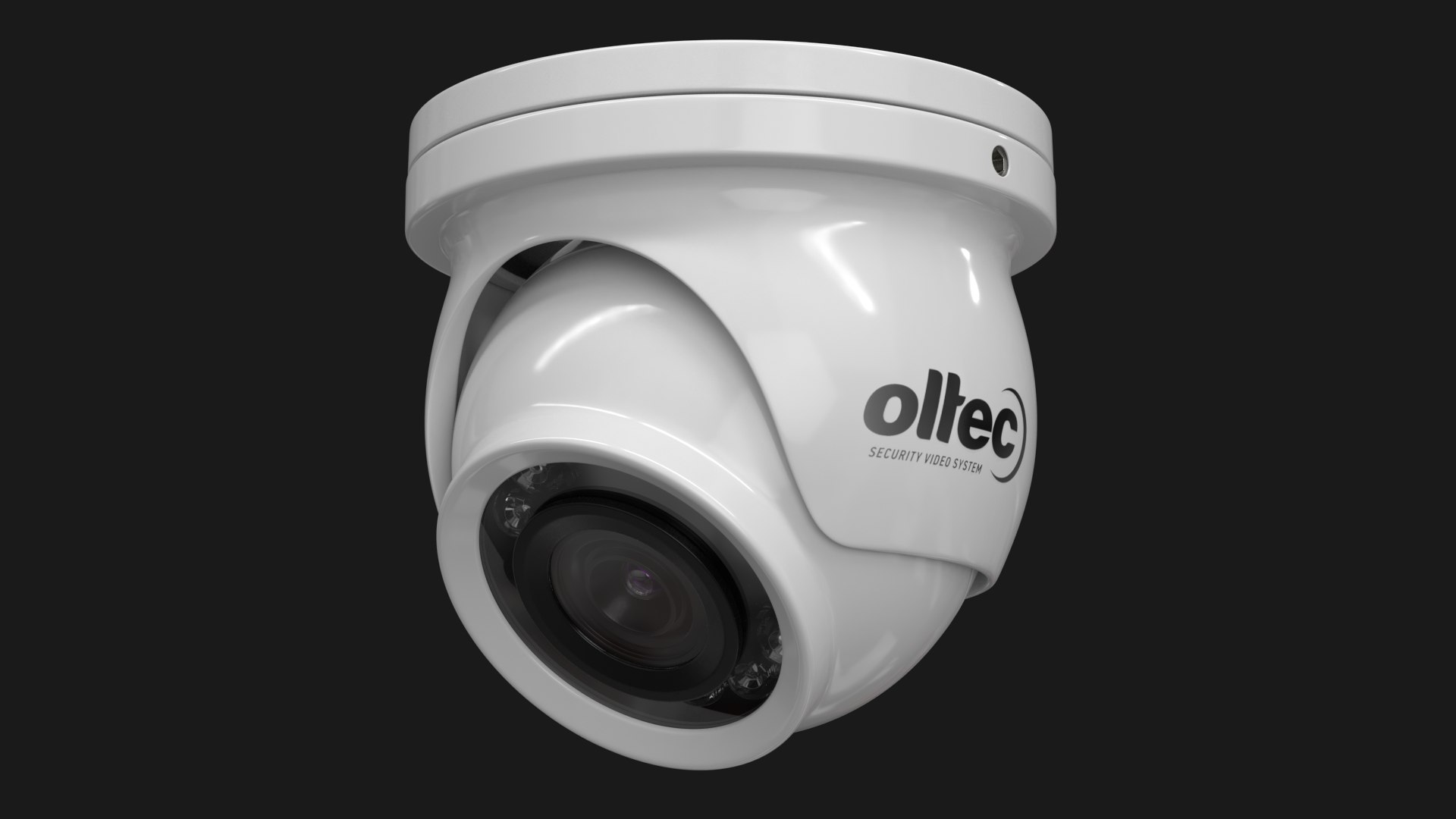 Realistic Cctv Camera Oltec 3D Model - TurboSquid 1486731