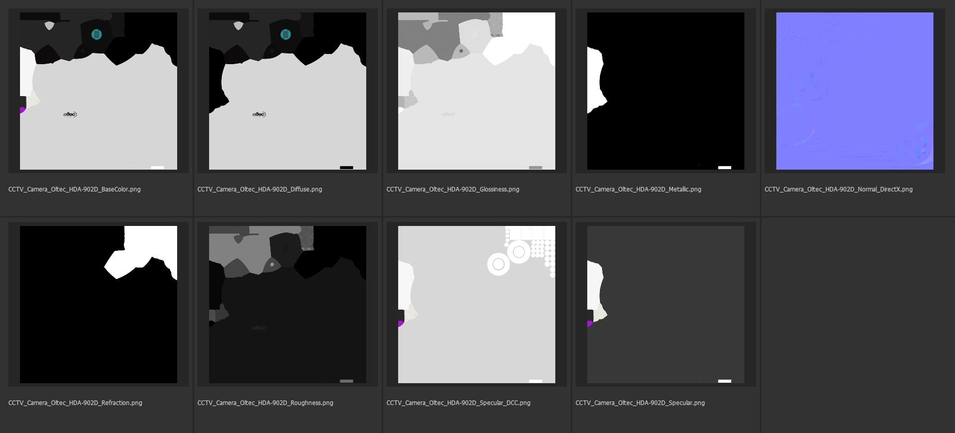 Realistic Cctv Camera Oltec 3D Model - TurboSquid 1486731