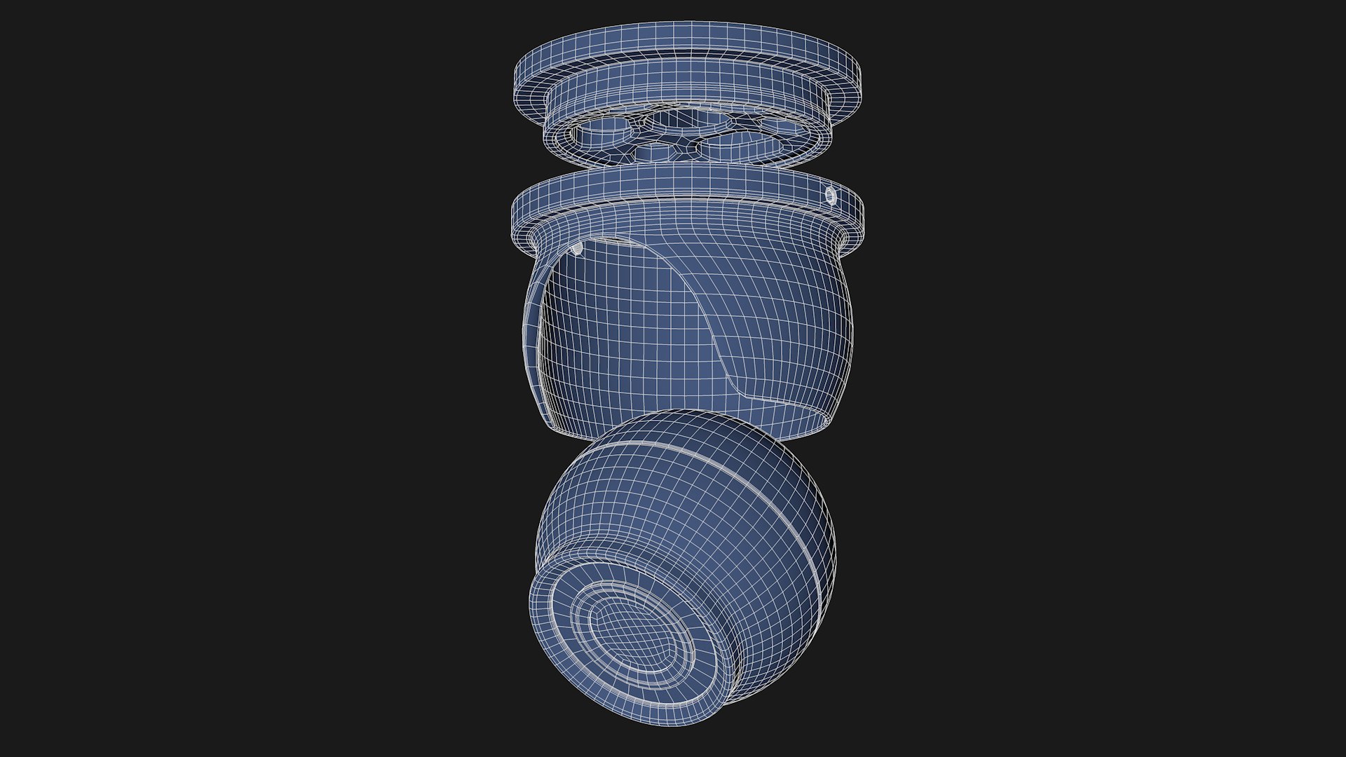 Realistic Cctv Camera Oltec 3D Model - TurboSquid 1486731