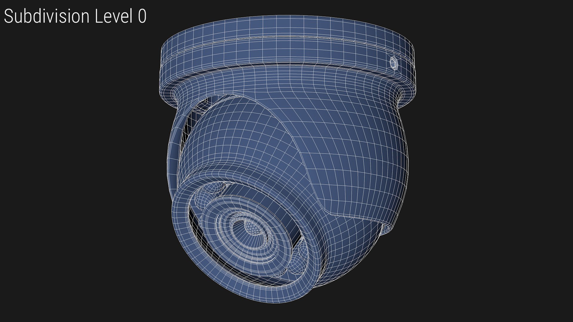 Realistic Cctv Camera Oltec 3D Model - TurboSquid 1486731