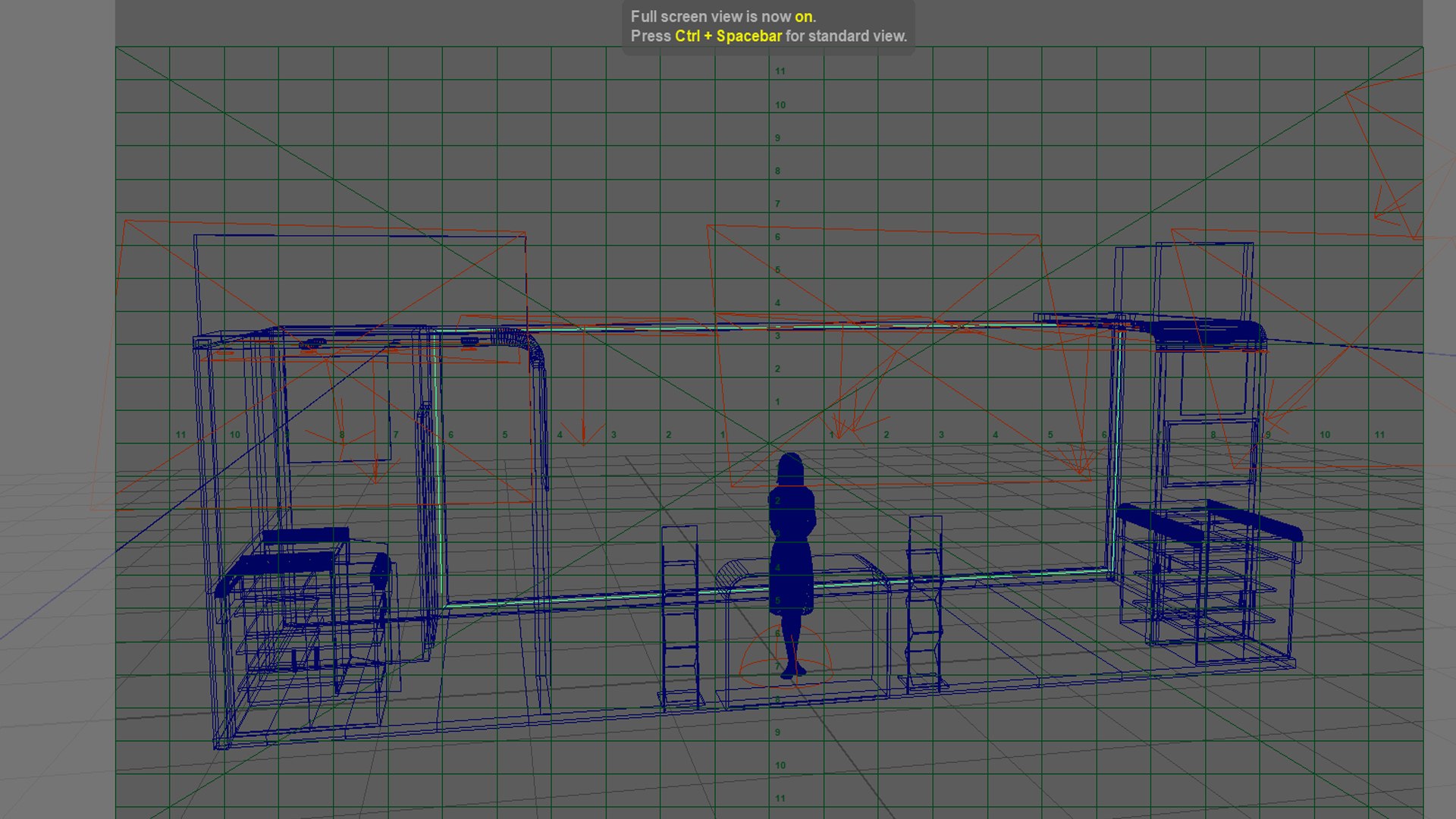 2 Side Open Stand 3D - TurboSquid 1988791