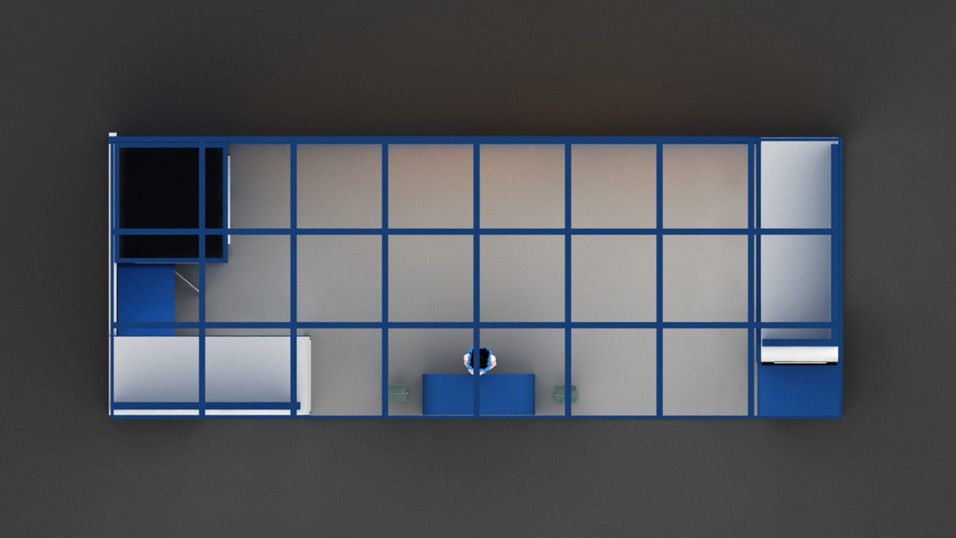 2 Side Open Stand 3D - TurboSquid 1988791