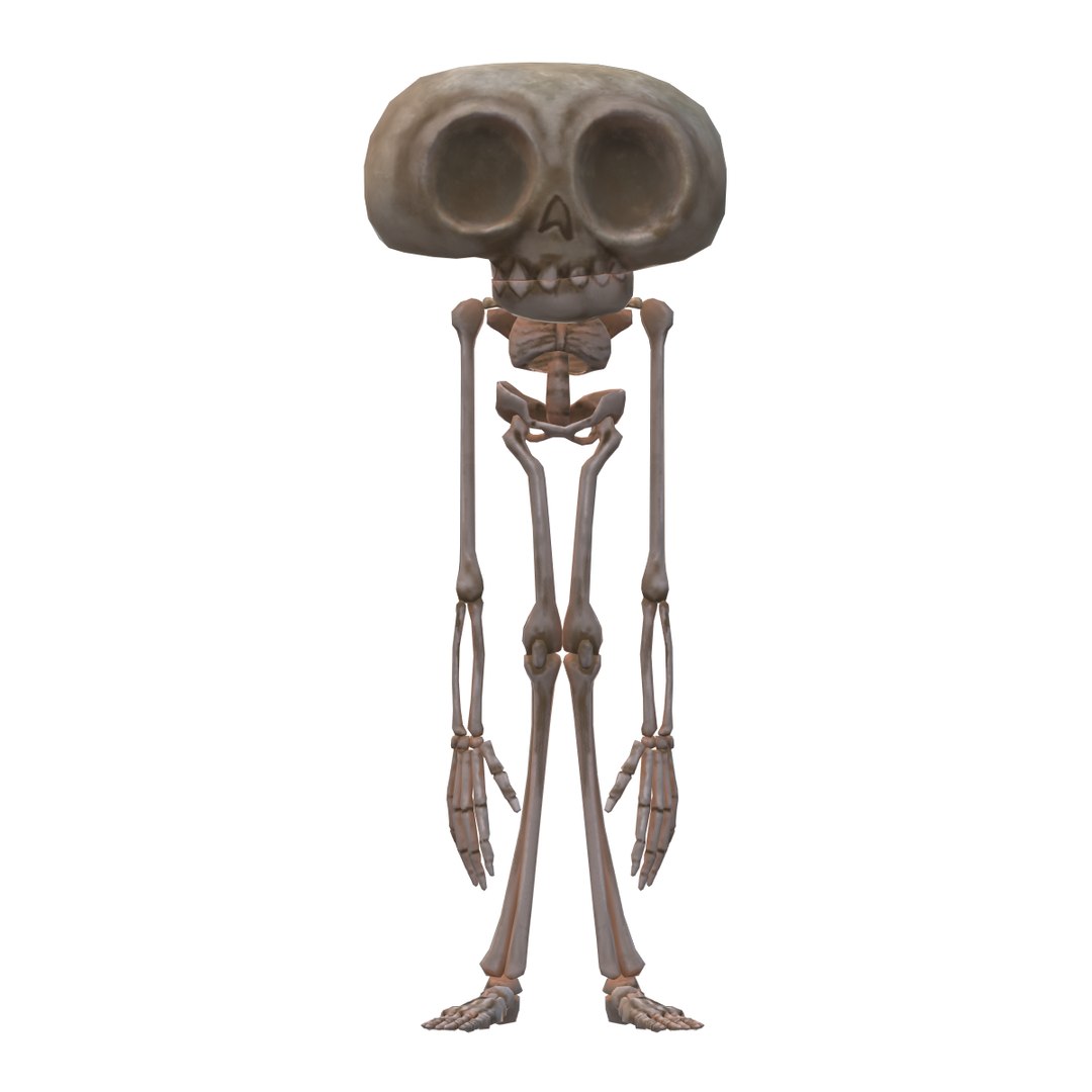 Alien Skeleton 3D Model - TurboSquid 2368945