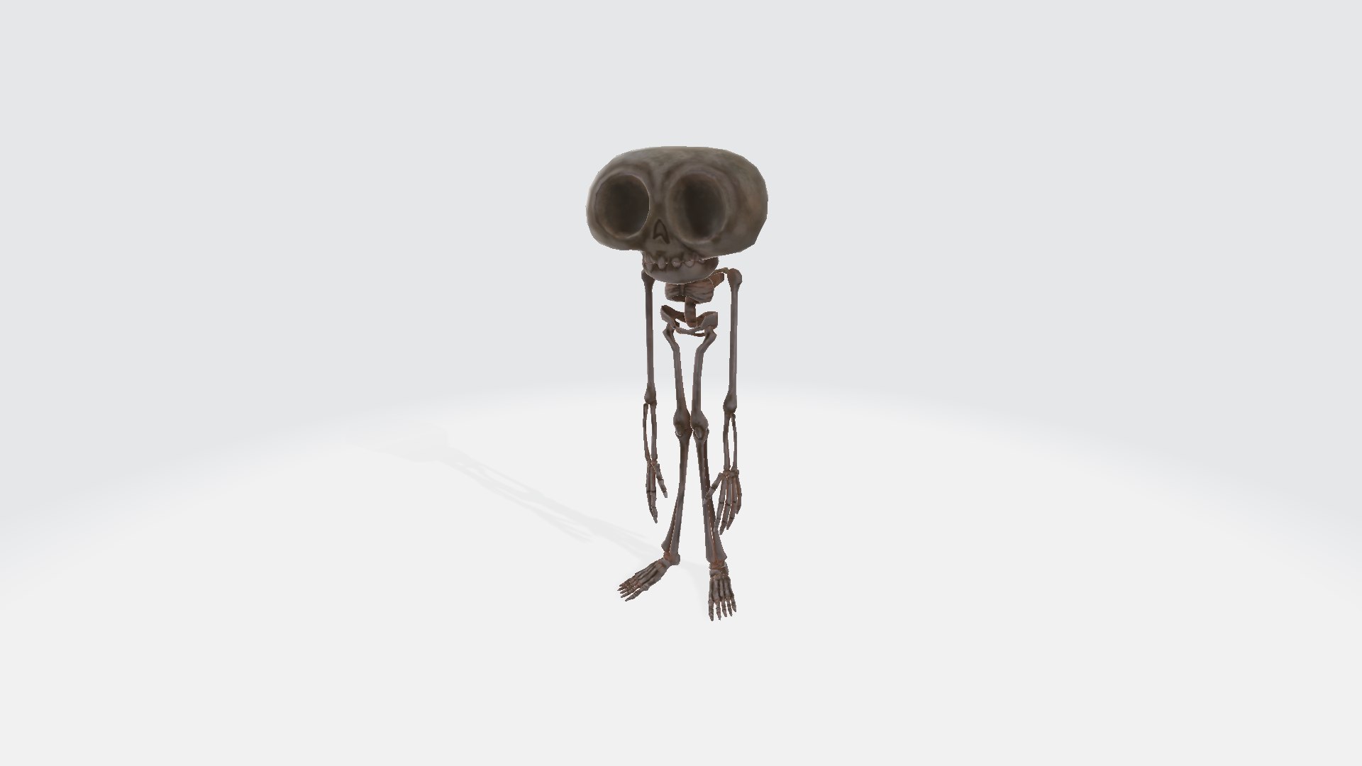 Alien Skeleton 3D Model - TurboSquid 2368945