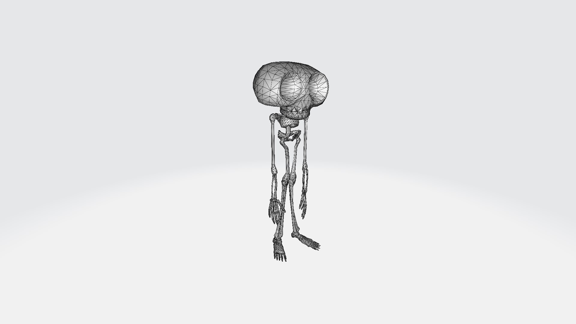 Alien Skeleton 3D Model - TurboSquid 2368945