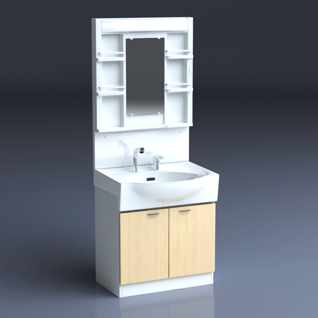 Japan Lavatory 3D - TurboSquid 1299358