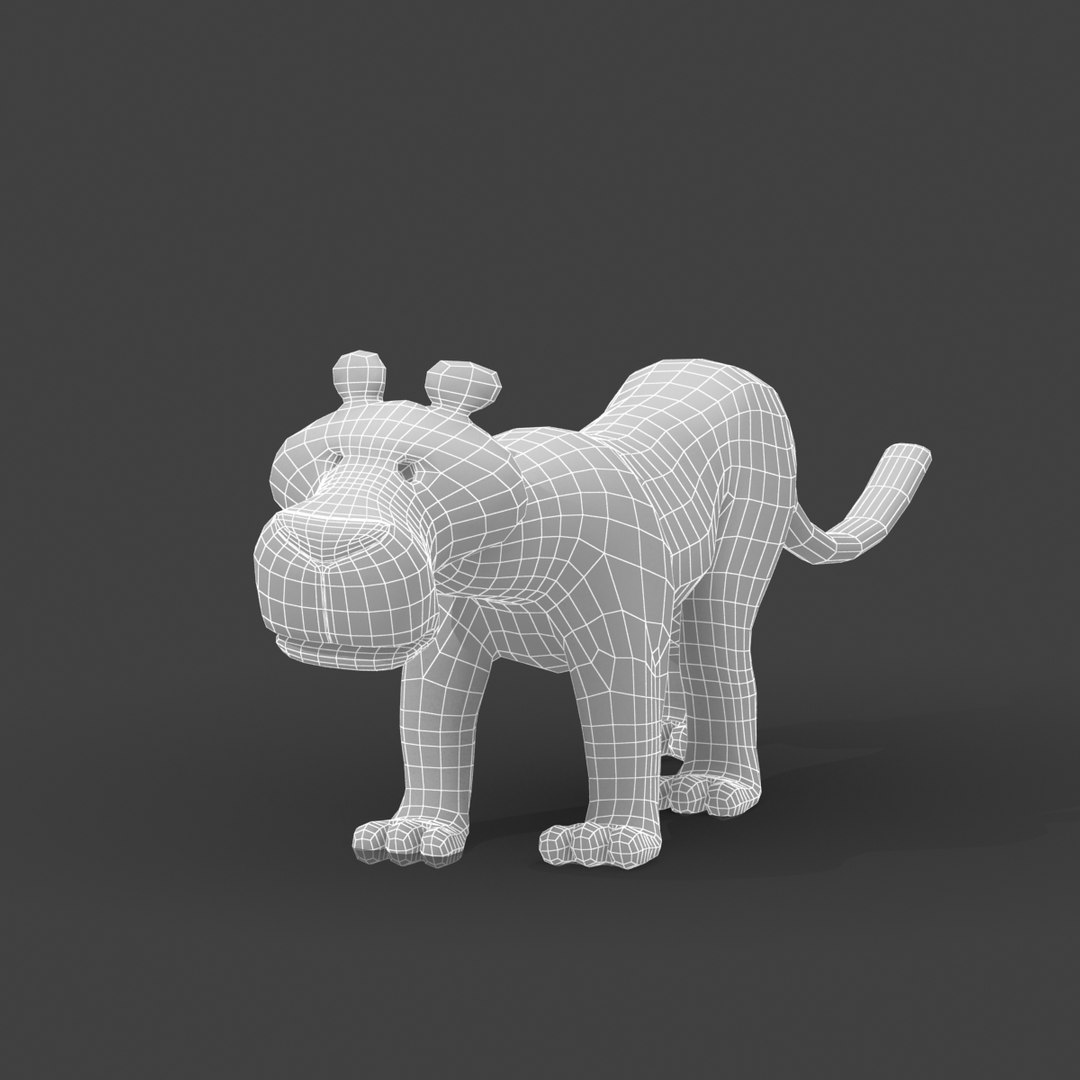 Animation Biped 3d Model